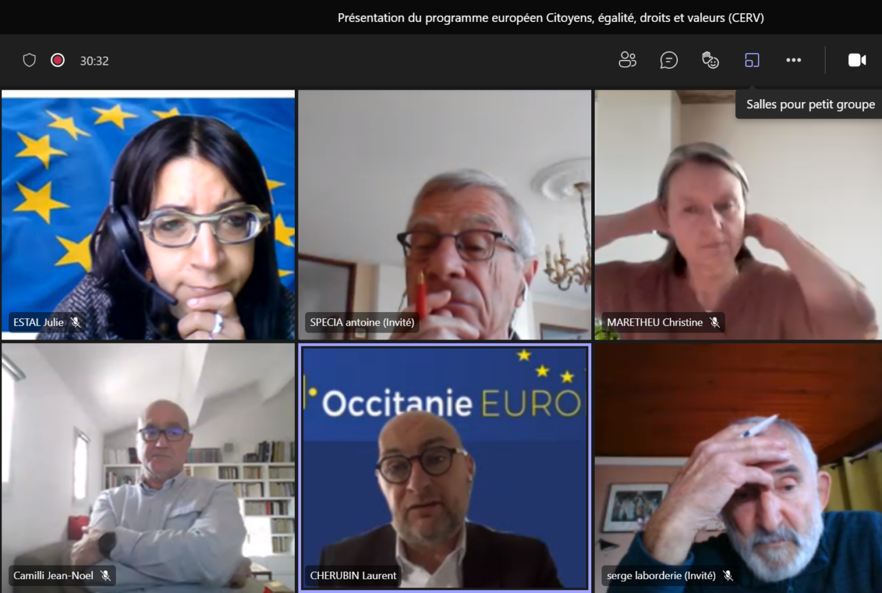 Le programme CERV présenté aux membres d’Occitanie Europe | occitanie ...